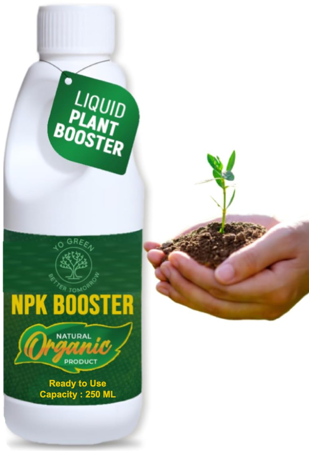 Yo Green Organic NPK Plant Booster & Enhancer, Complete Plant Food NPK ...