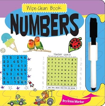 Numbers (Wipe Clean Books) : Amazon.es: Libros