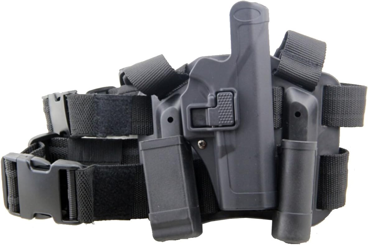 Amazon.com : MDG Dropleg Drop Leg Right Handed Glock Holster Magazine ...