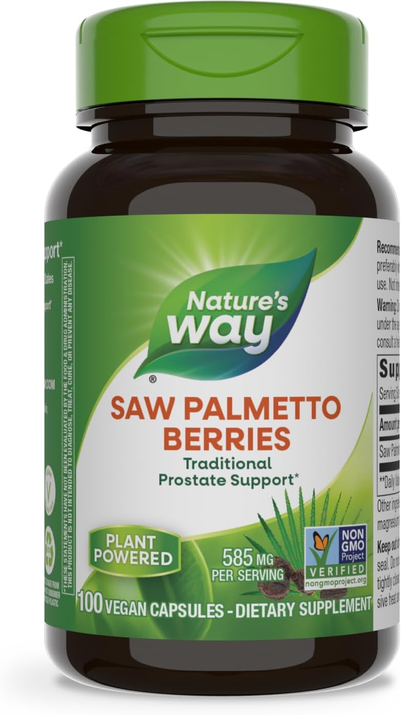Amazon.com: NOW Foods Supplements, Saw Palmetto Berries (Serenoa repens ...