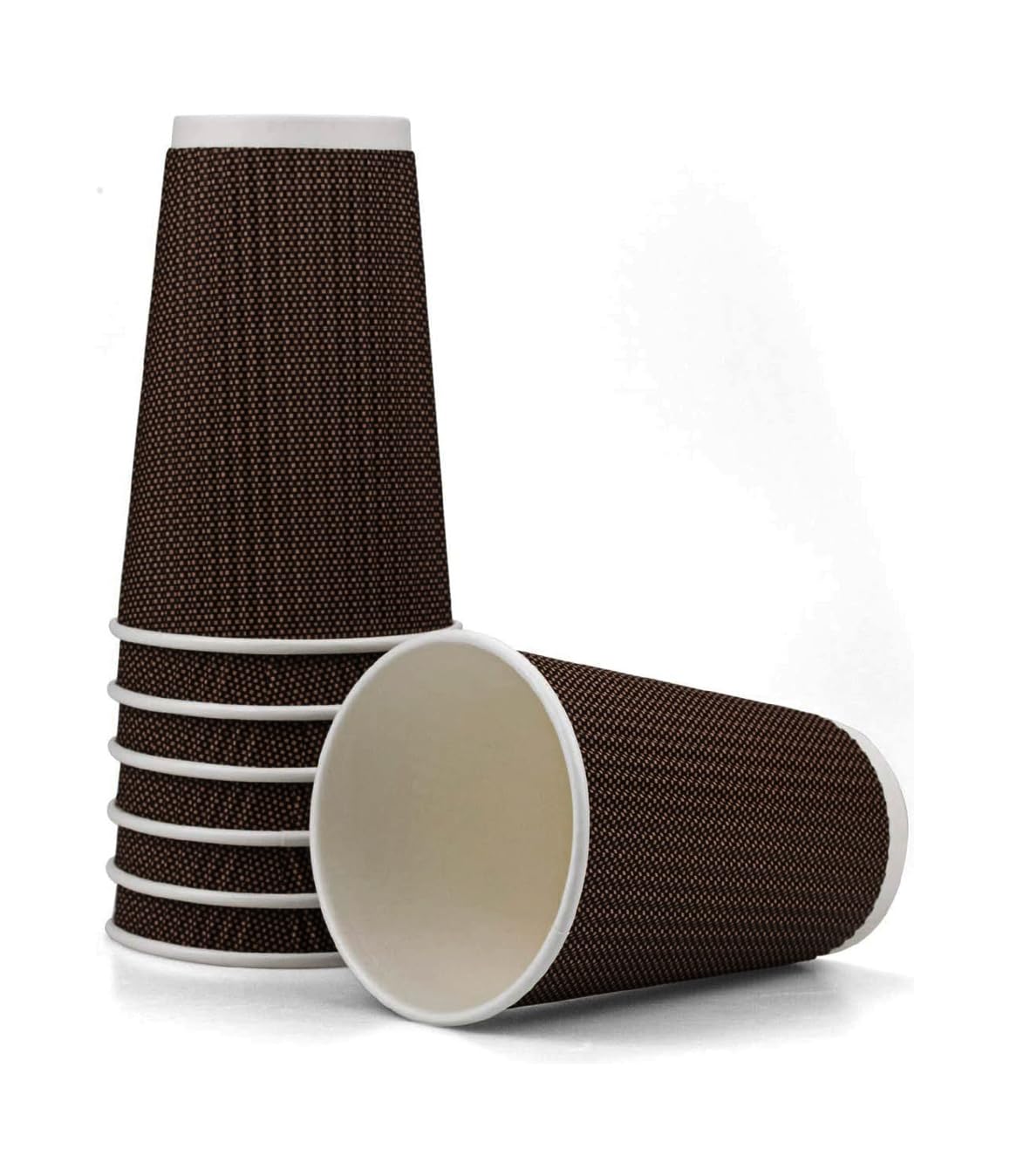 Best House Ecowise 12 Oz/340 ml Dotted Coffee Paper Cups, 100% Natural ...