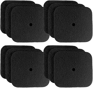 Amazon.com : HQRP 12-Pack Replacement Carbon Filters Compatible with ...