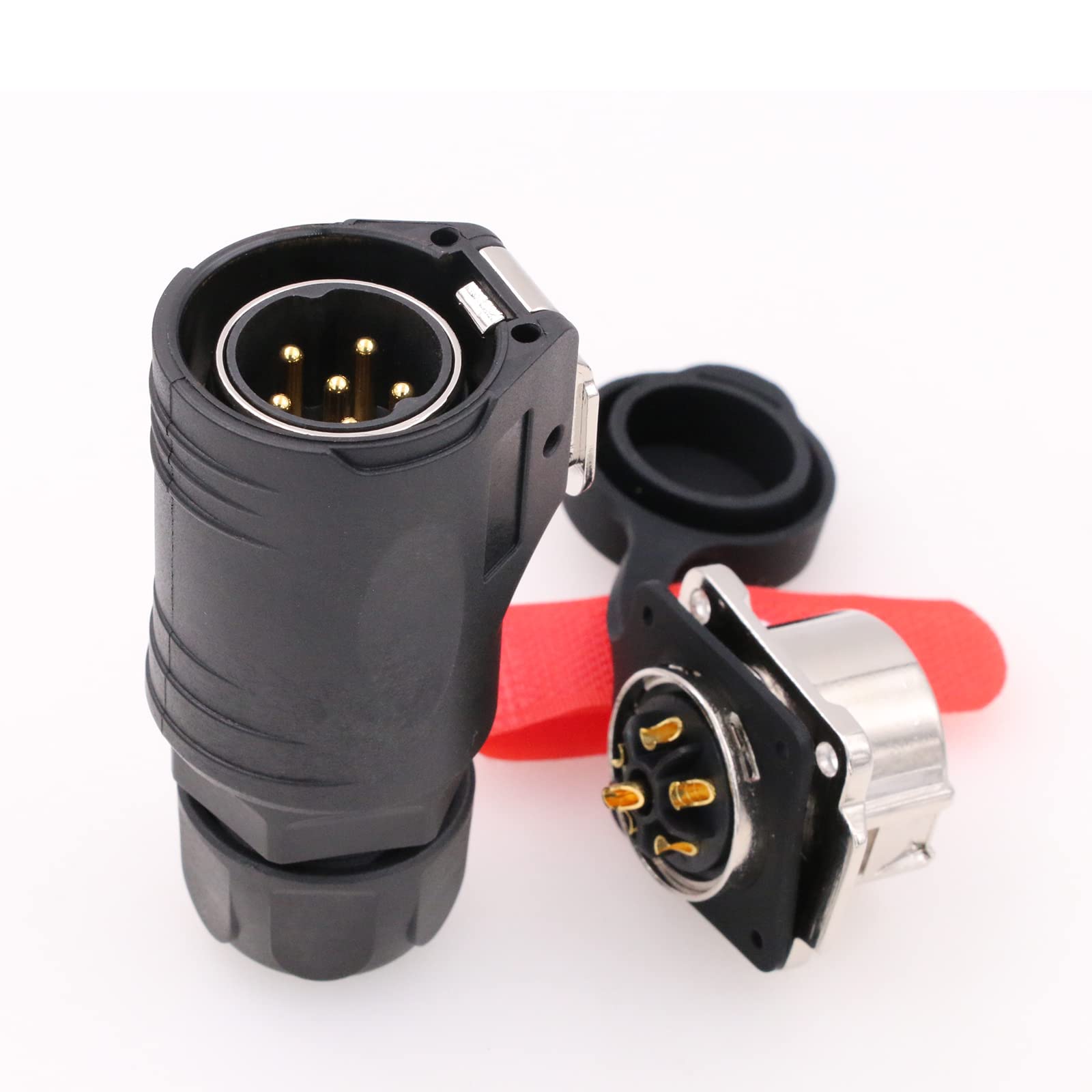 Snapklik.com : DRRI XHE28 Series 6Pin Waterproof Connector IP65/ IP67 ...