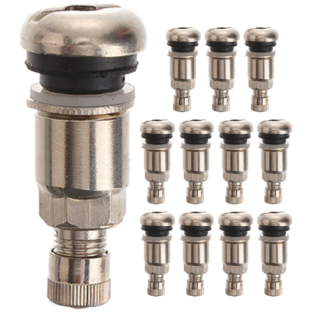 Amazon.com: TEHAUX 12pcs Tire Valve Truck Tires Motorcycle Tires ...