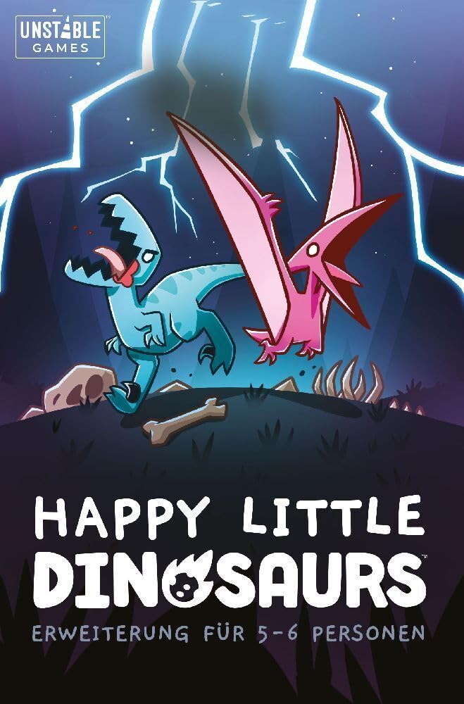 Amazon.com: Asmodee Happy Little Dinosaurs – Erweiterung für 5 BIS 6 ...