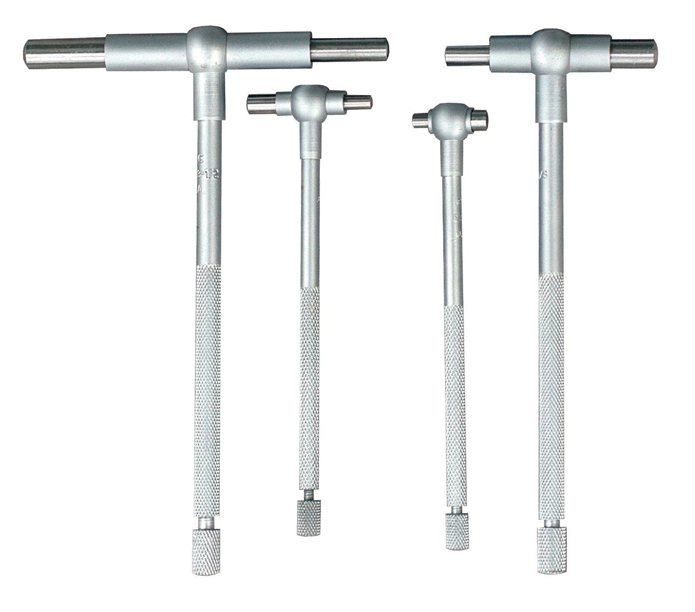 Snapklik.com : 155-907, 5/16" To 2-1/8", 4 Piece Telescoping Gage Set