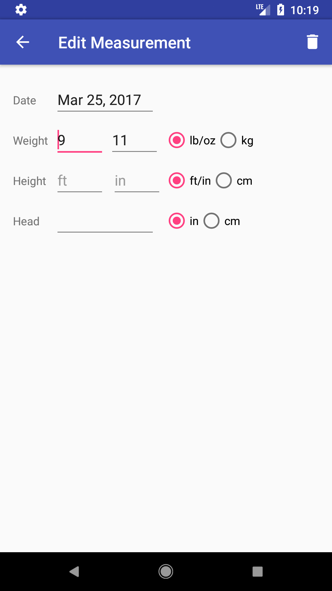 Child Growth Tracker Pro - App on Amazon Appstore