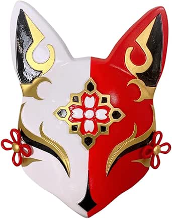 Amazon.com: PROPSCOS Sparkle Kendama Hanabi Props Cosplay máscara ...