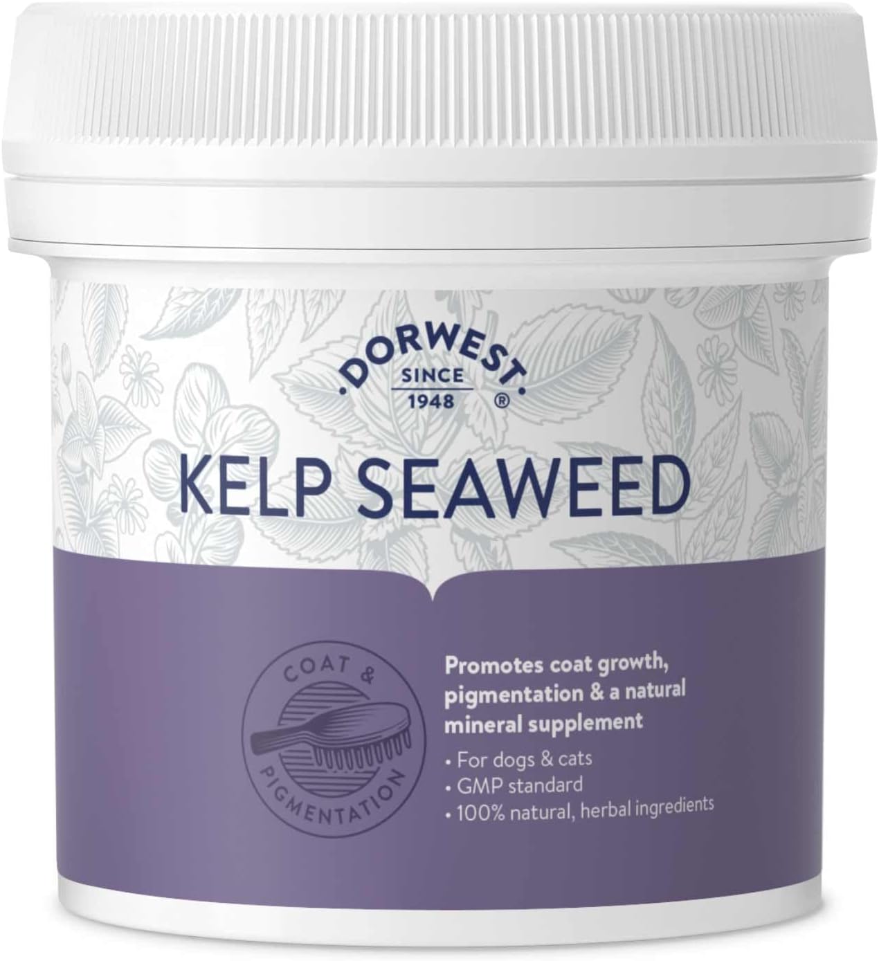 Dorwest Kelp Seaweed Powder 250g, Natural Multivitamin Powder for Dogs ...
