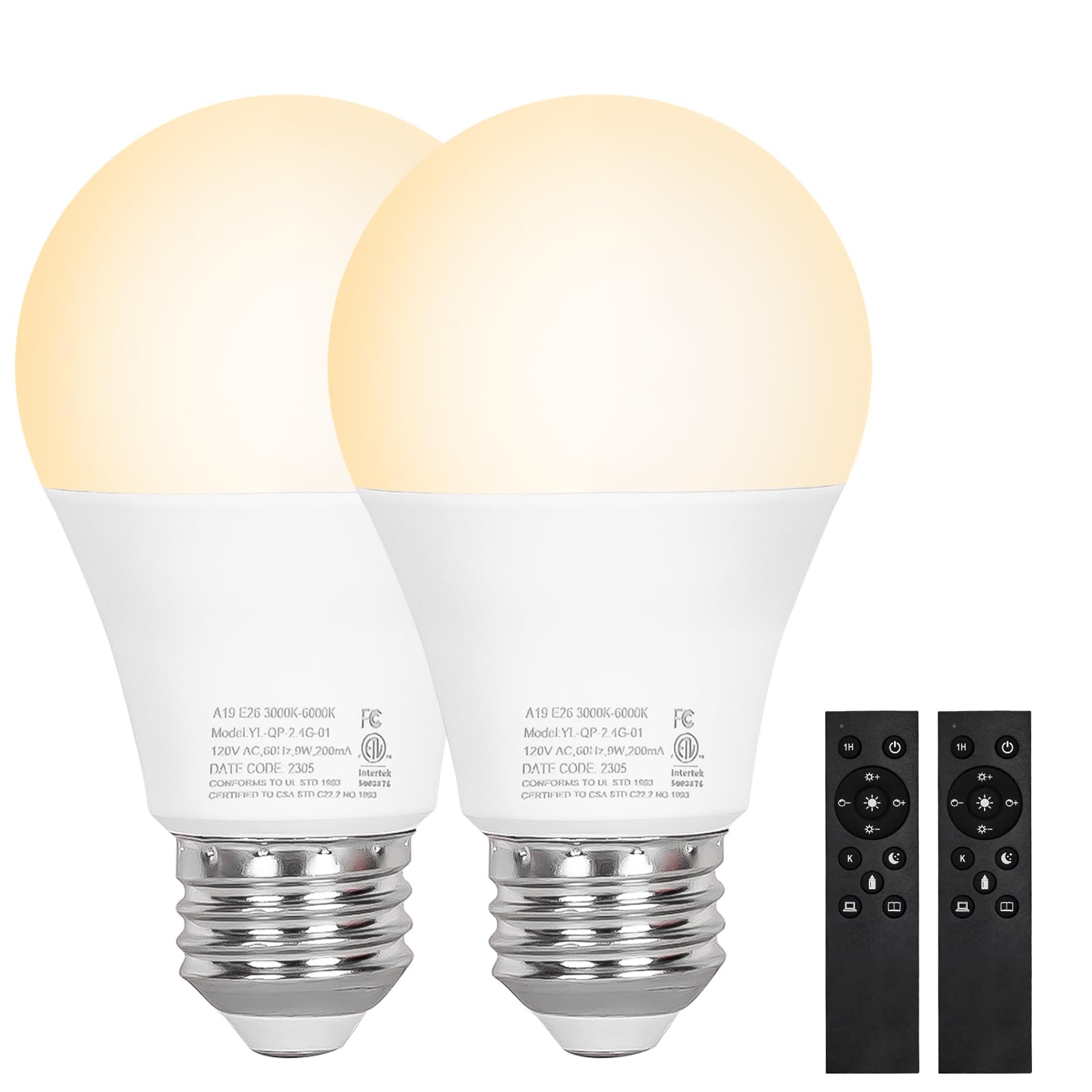 Light Bulb Color Code Chart
