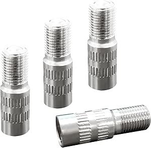 Amazon.com: Augeny 4PCS 27mm Valve Cap Stem Extenders, Screw-on Car ...
