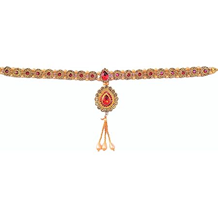 Buy WomenSky Stylish Traditional Gold Polished Kamarpatta, Kamar Chain ...