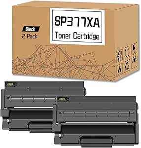 Amazon.com: SP377XA Toner Cartridge Extra High Yield Replacement Pack for Ricoh SP377DNwX ...