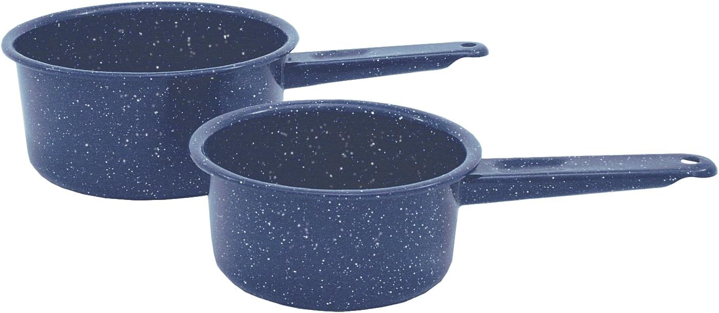 Amazon.com: Granite Ware Saucepan Set, 1-Quart and 2-Quart: Granite ...