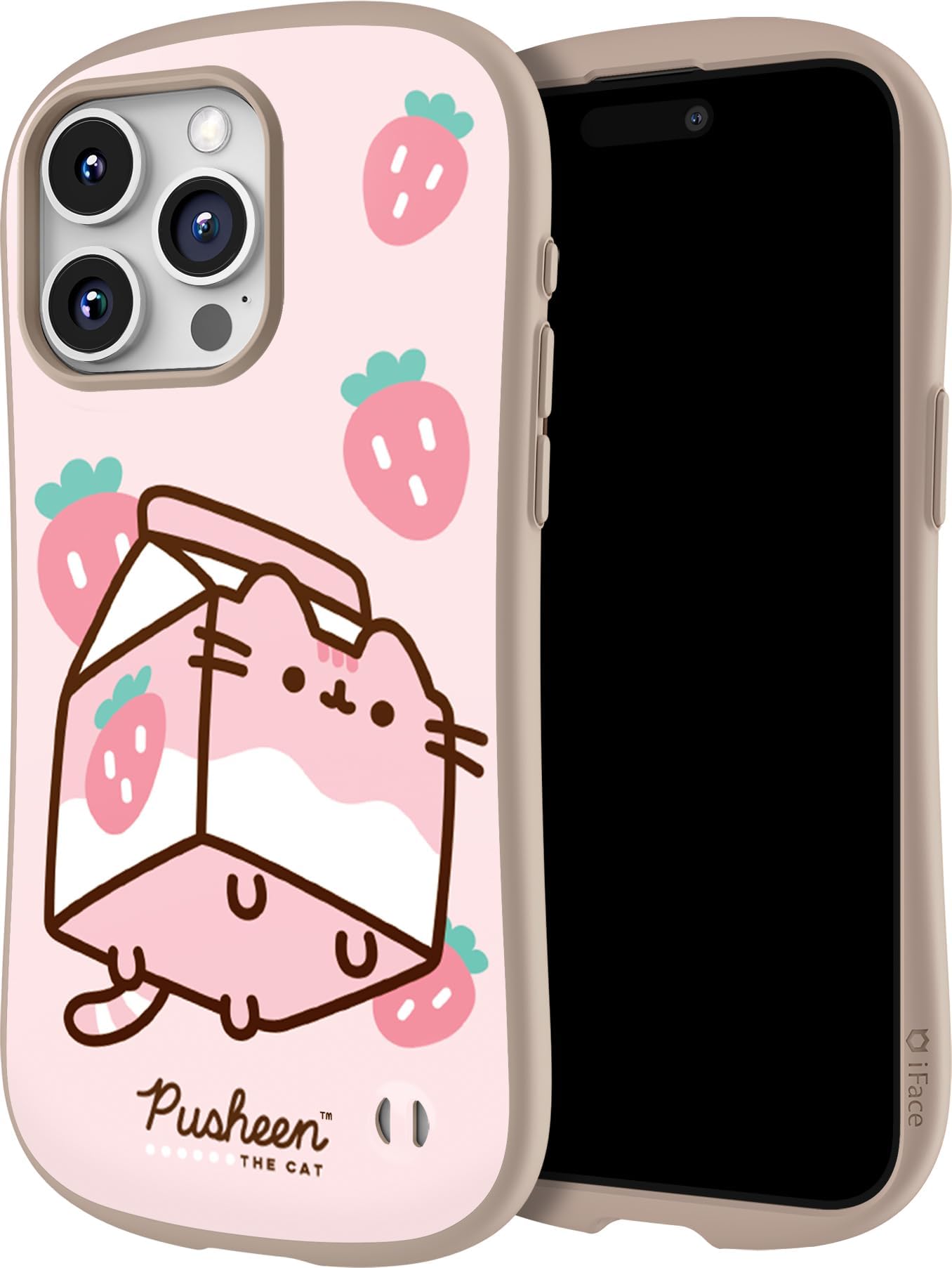 Amazon.com: iFace Case for iPhone 15 Pro Max (6.7”) Pusheen First Class ...