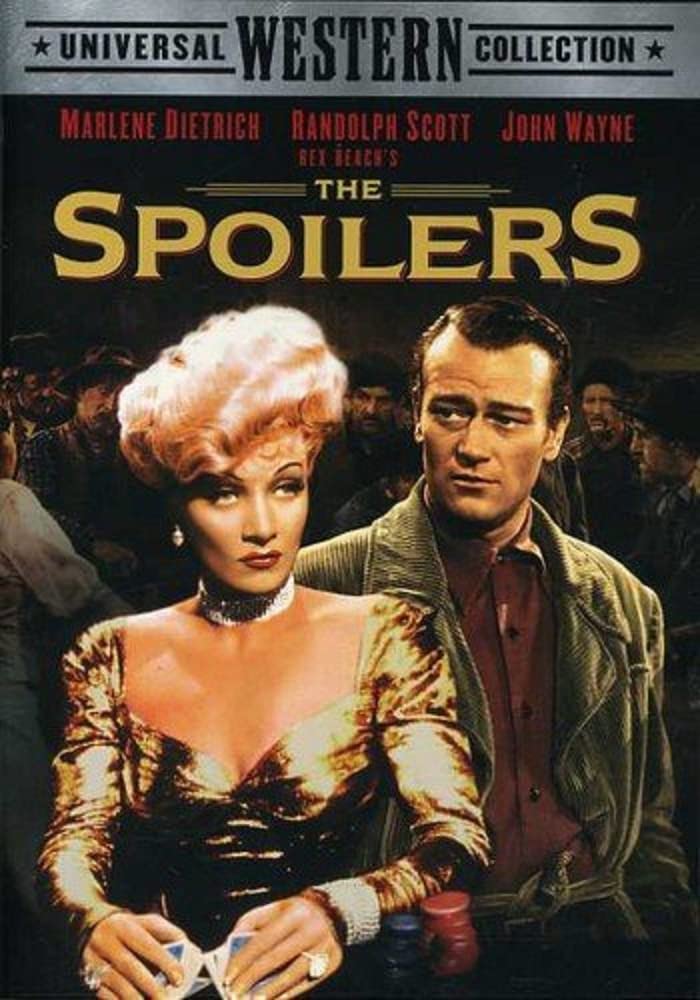 The Spoilers: Amazon.ca: Marlene Dietrich, Randolph Scott, John Wayne ...