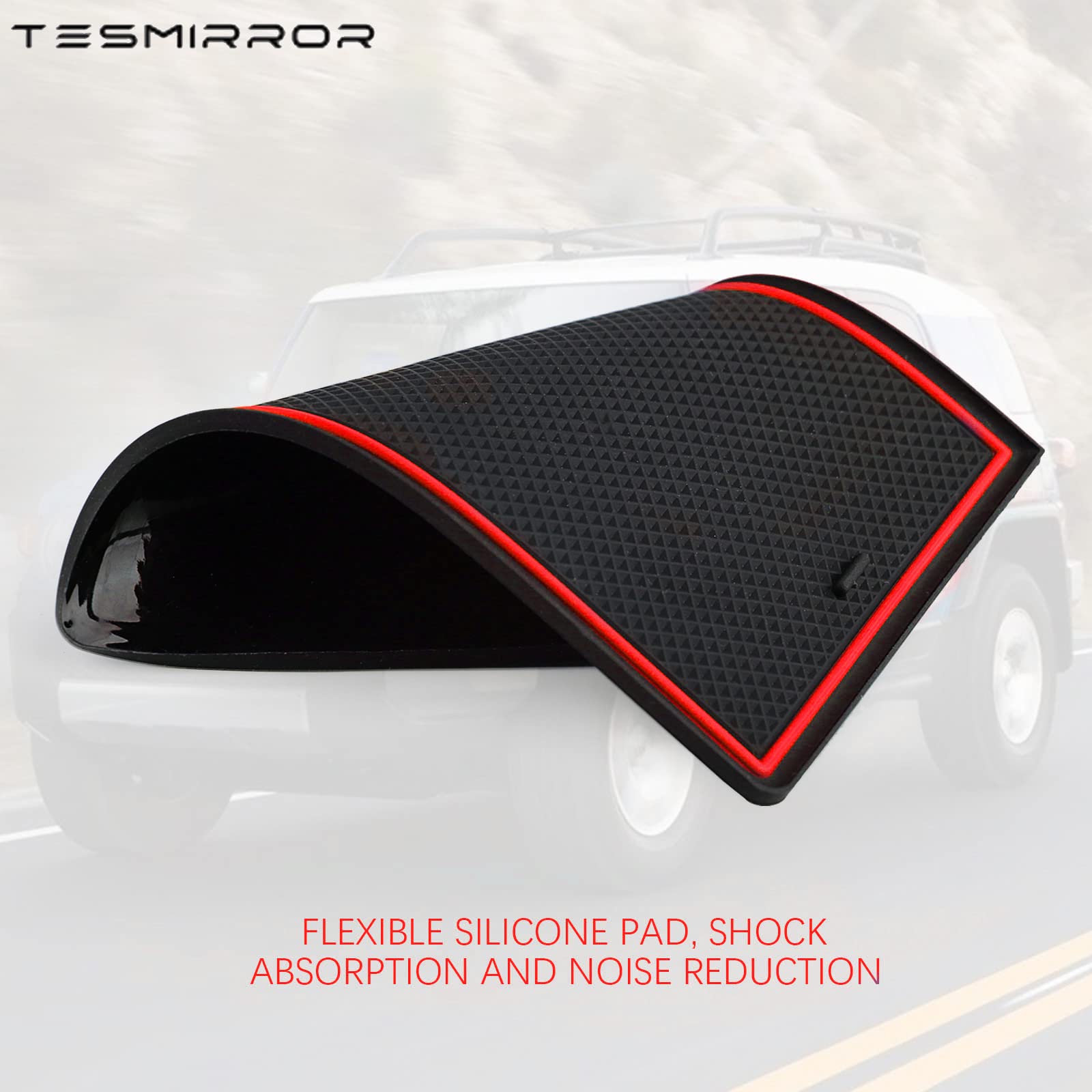 Snapklik.com : Tesmirror For Toyota FJ Cruiser Storage Organizer Center ...