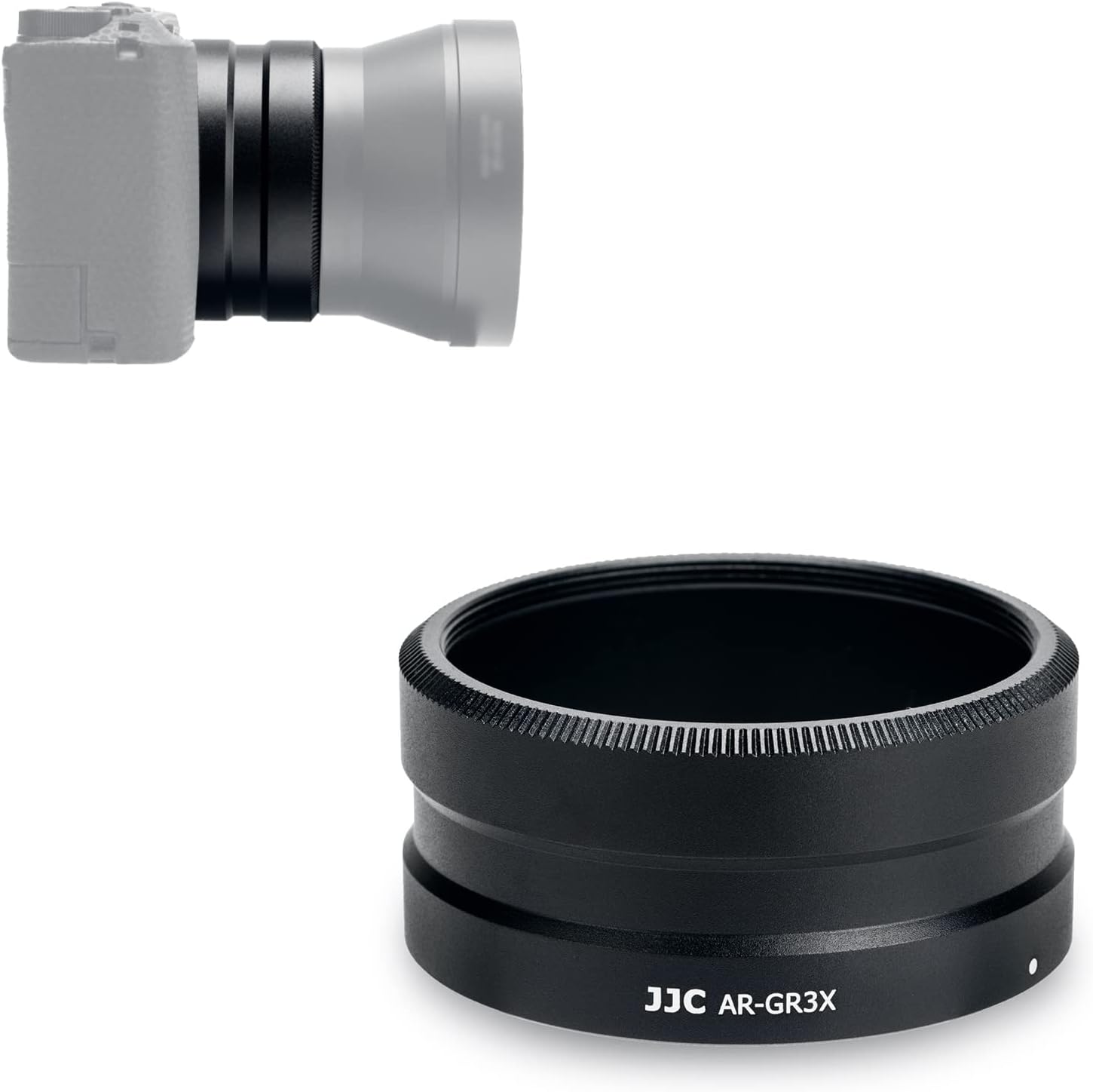 Amazon.com : JJC AR-GR3X Lens Filter Adapter for Ricoh GR IIIx GR IIIx ...