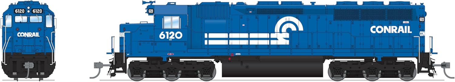 Amazon.com: Broadway Limited 7932 EMD SD45, Conrail 6120, Conrail Blue, Paragon4 Sound/DC/DCC ...