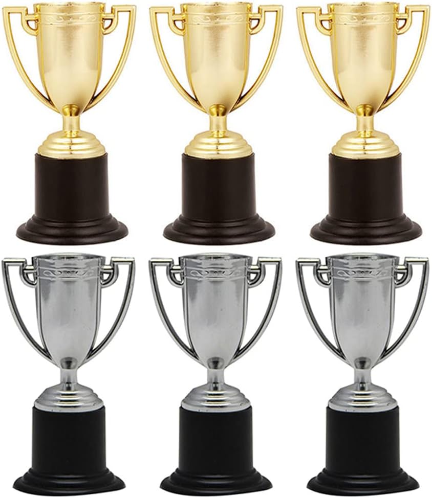 Amazon.com: LUOZZY 6 Pcs Child Trophy Model Small Trophy Toy Child ...