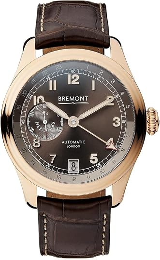 Amazon.com: Bremont H-4 Limited Edition Hercules Solid Rose Gold Watch ...