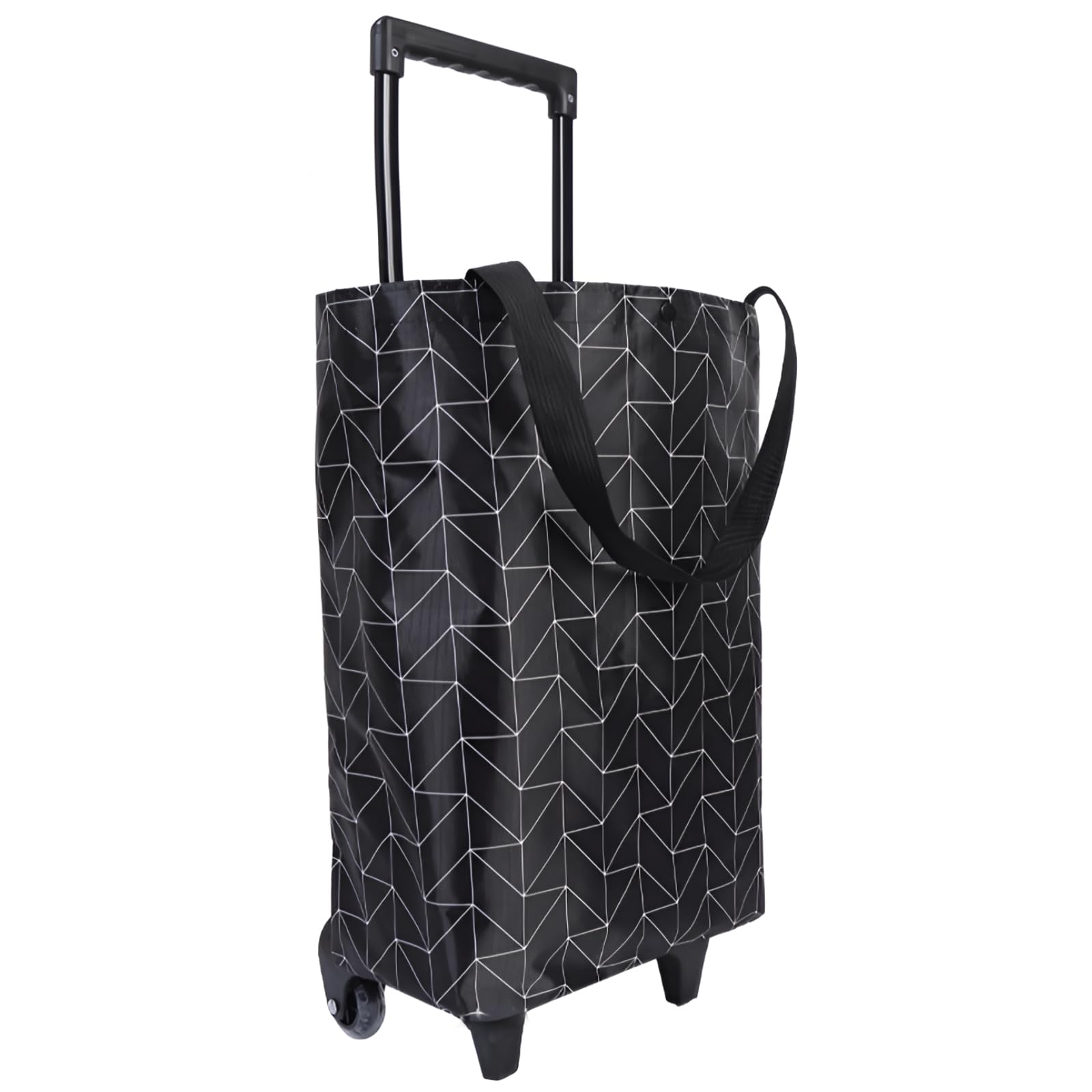 Foldable Grocery Cart Experience Effortless Shopping with Our Spacious ...