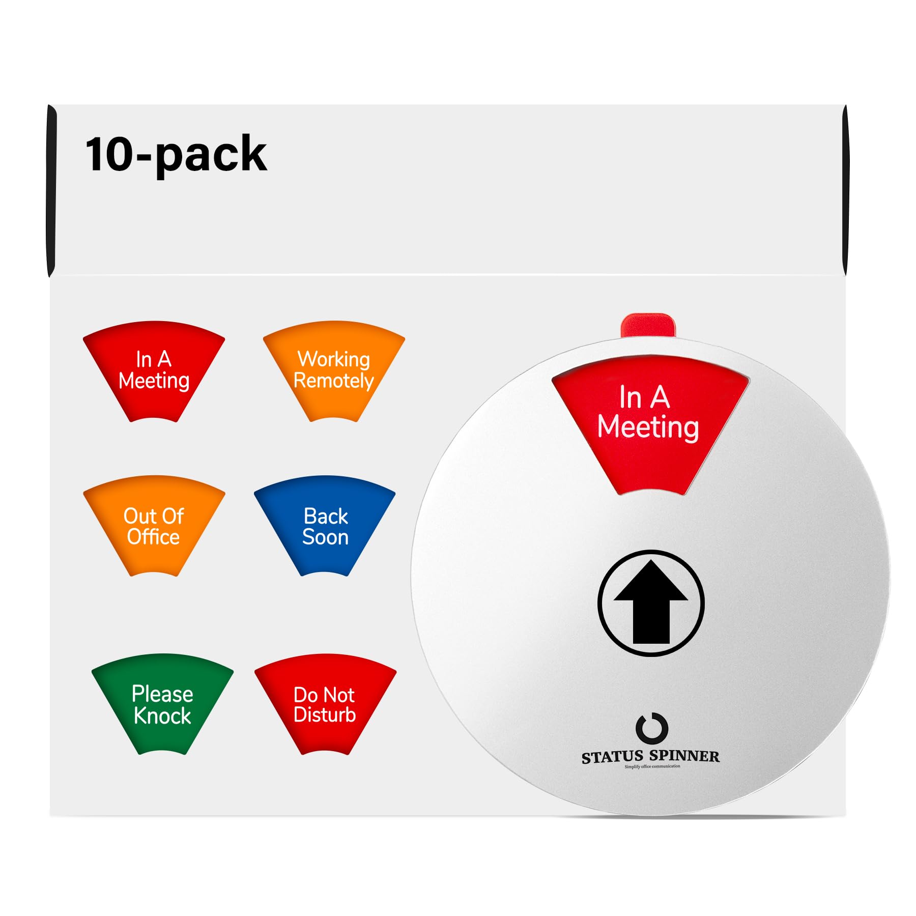 Amazon.com : 10PK Office Door Signs, Do Not Disturb, In a Meeting ...