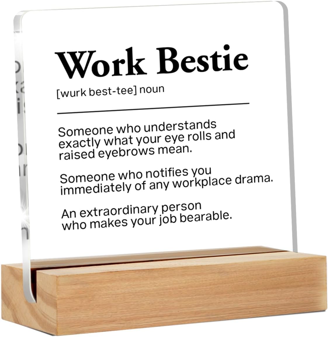 Amazon.com: Work Bestie Gifts - Work Bestie Gifts Ideas - Thank You ...