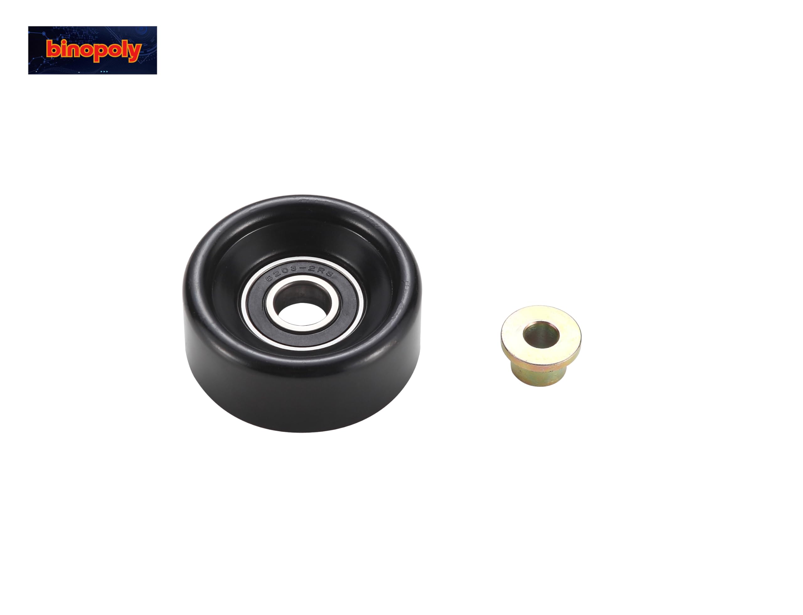 Snapklik.com : Binopoly 38043 Belt Tensioner/Idler Pulley For 1988-2017 ...