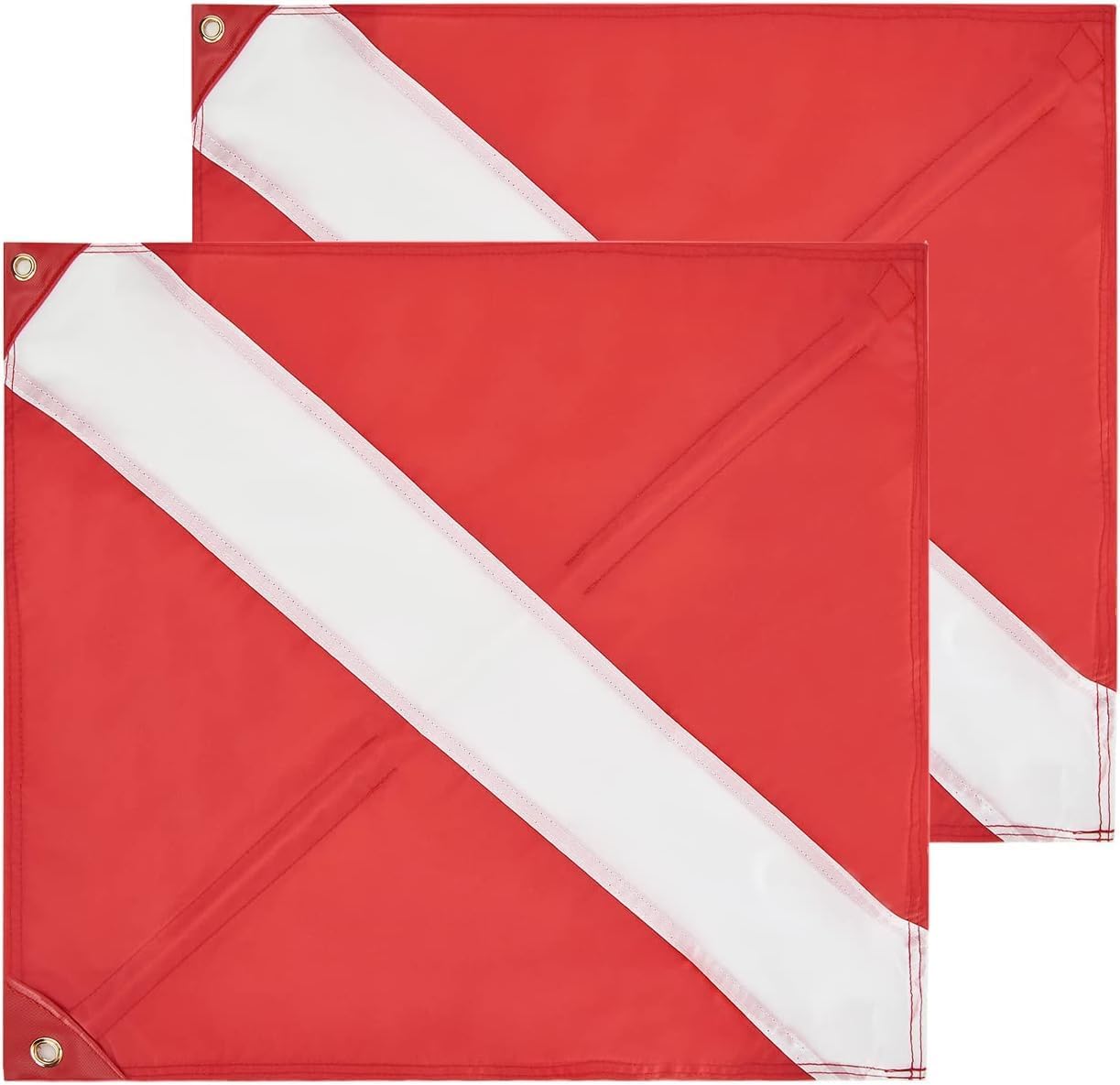 Amazon.com : Dive Flag with Removable Stiffening Pole - 20” x 24” for ...