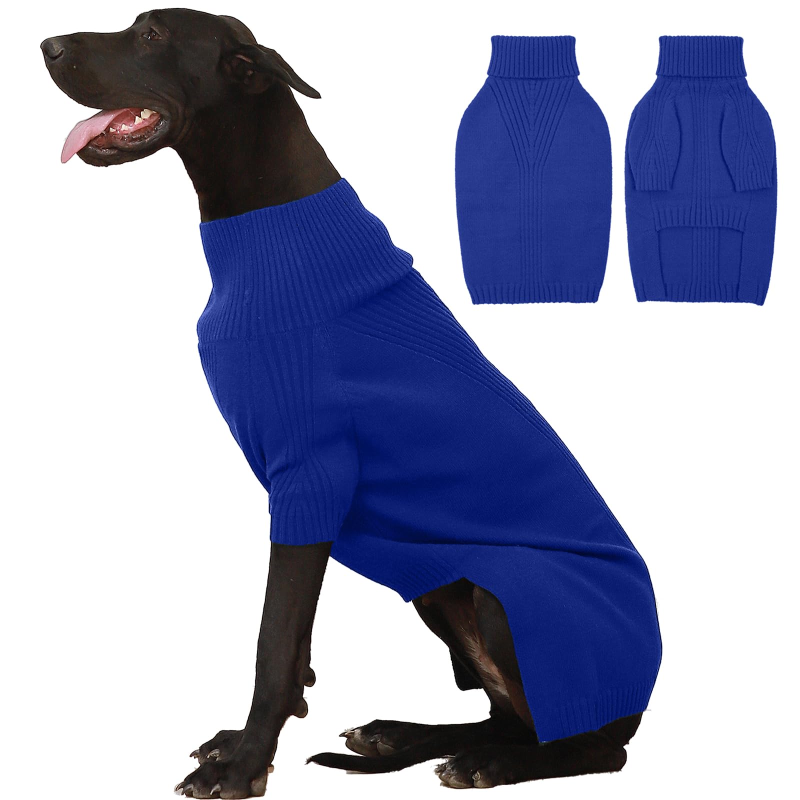 Amazon.com : IECOii Extra-Large Dog Sweater 5XL,Christmas Dog Sweaters ...