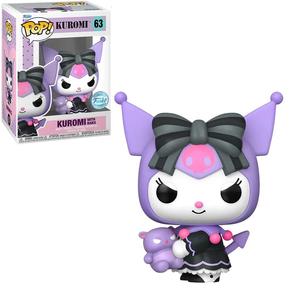 Funko Sanrio Pop Kuromi with Baku Vinyl Figure Hot Topic Exclusive