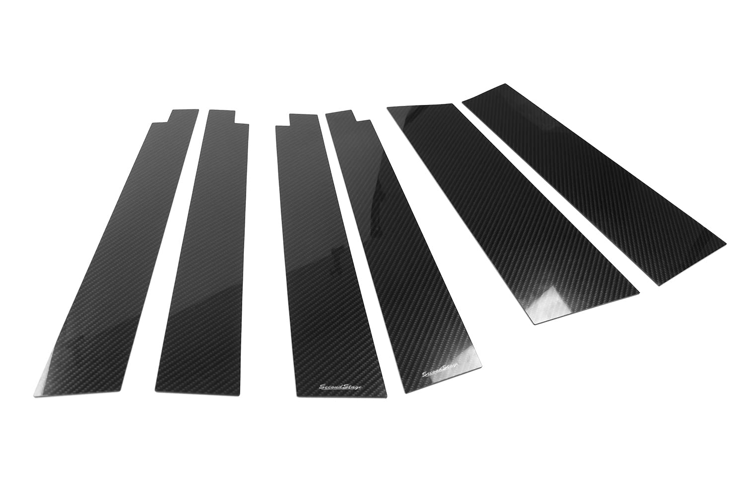 Amazon.co.jp: SecondStage トヨタ ノア/ヴォクシー90系 NOAH VOXY GRバイザー装着車専用 ピラーガーニッシュ デジタルカーボン調 T688DCB : 車＆バイク