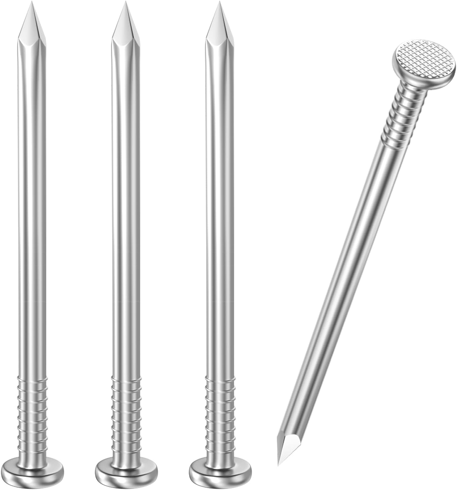 Amazon.com: QYIMLI Hardware Nails, 0.98 Inch Flat Head Steel Long Nails ...