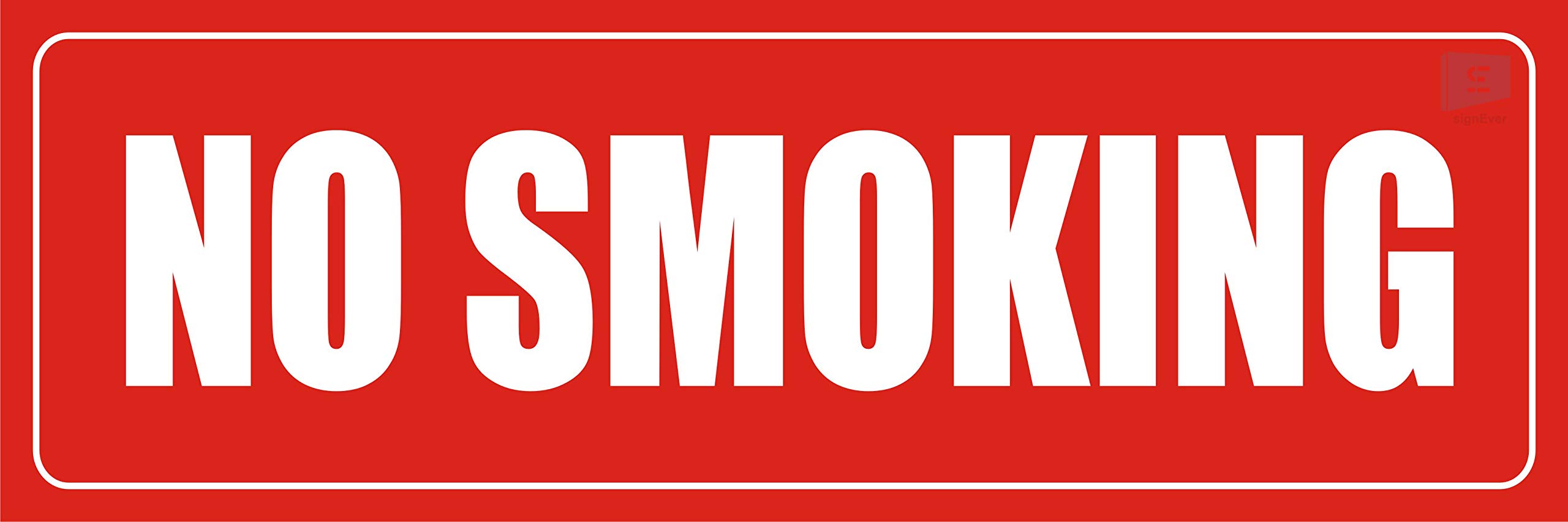 Buy SIGN EVER No Smoking Sign Board for Hospital Office Industrial ...