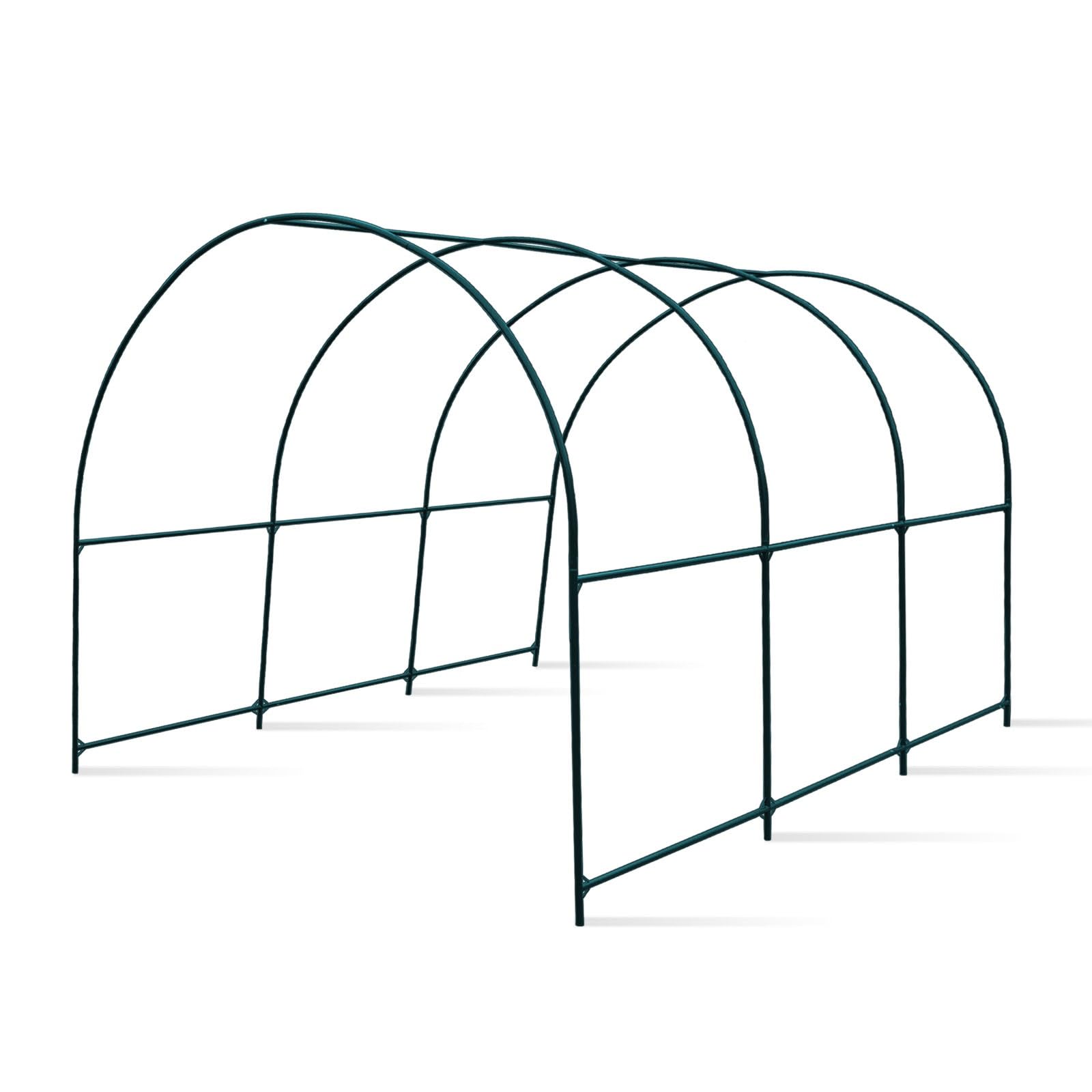 Amazon.com : YardGrow Greenhouse Frames for Larger Hot Garden House ...