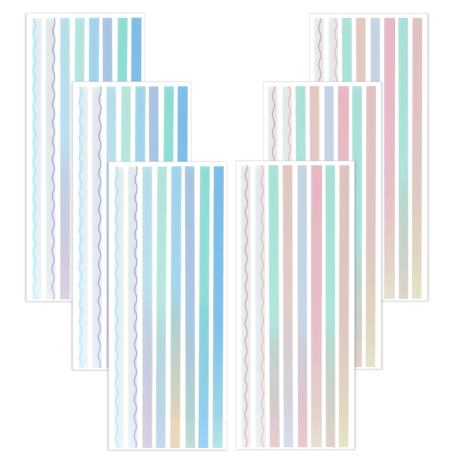 Snapklik.com : NEWEST 960 Pieces Transparent Highlighter Strips For ...