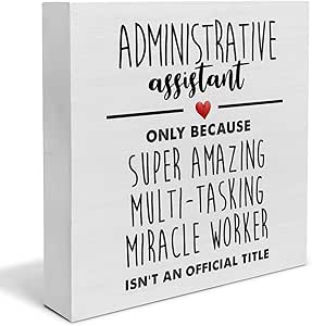 Amazon.com: Administrative Assistant Gift - Administrative Assistant ...