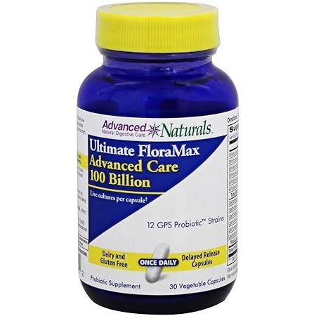 Amazon.com: Advanced Naturals Ultimate Floramax Billion Caps, Blue and ...