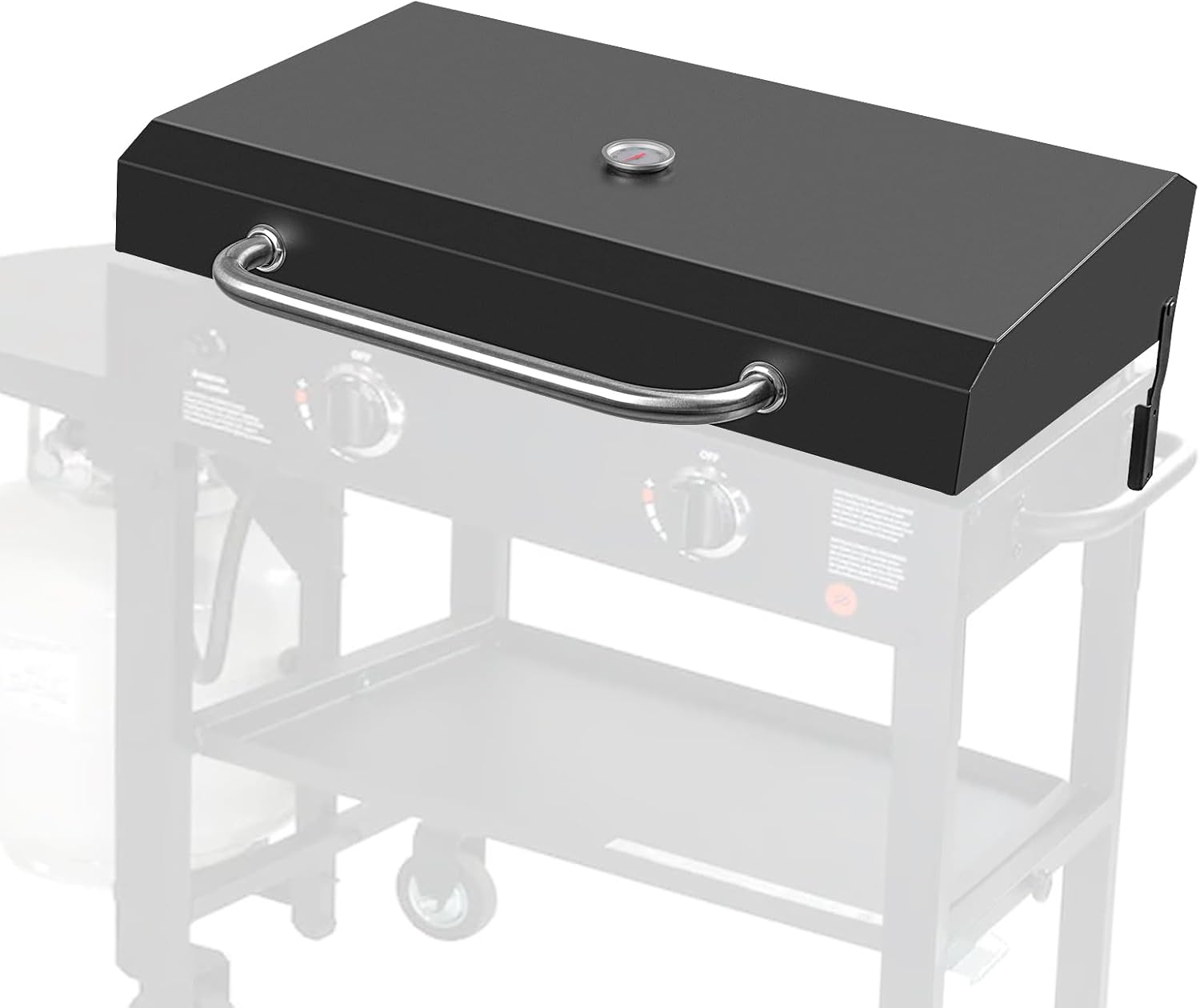 Amazon.com: Hinged Lids for 28" Blackstone Griddle with Thermometer ...