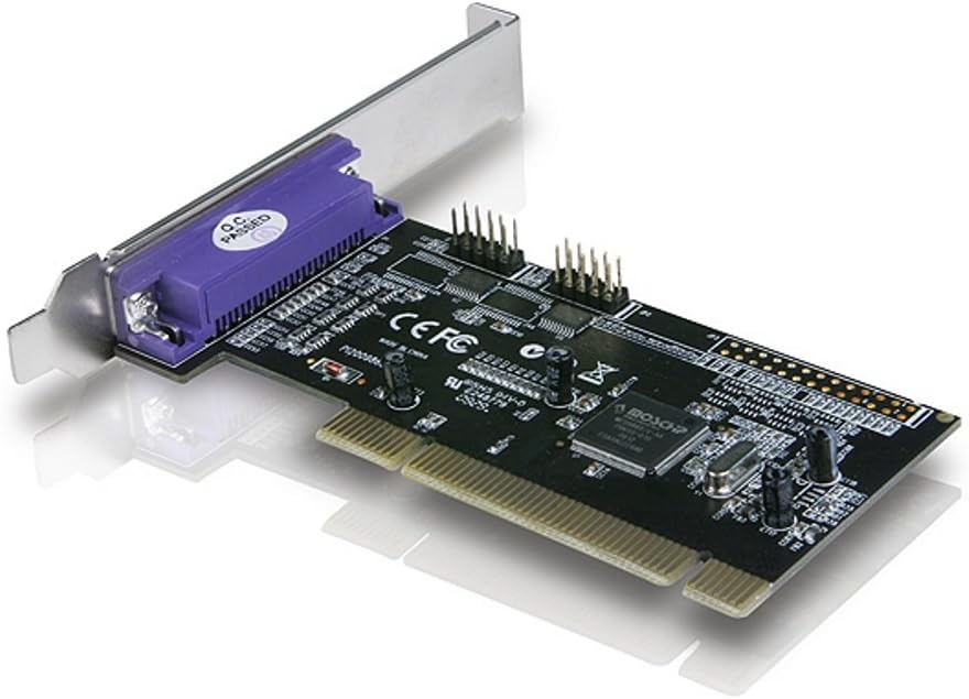 Amazon.com: PCIe Combo Serial Parallel Expansion Card PCI Express to ...
