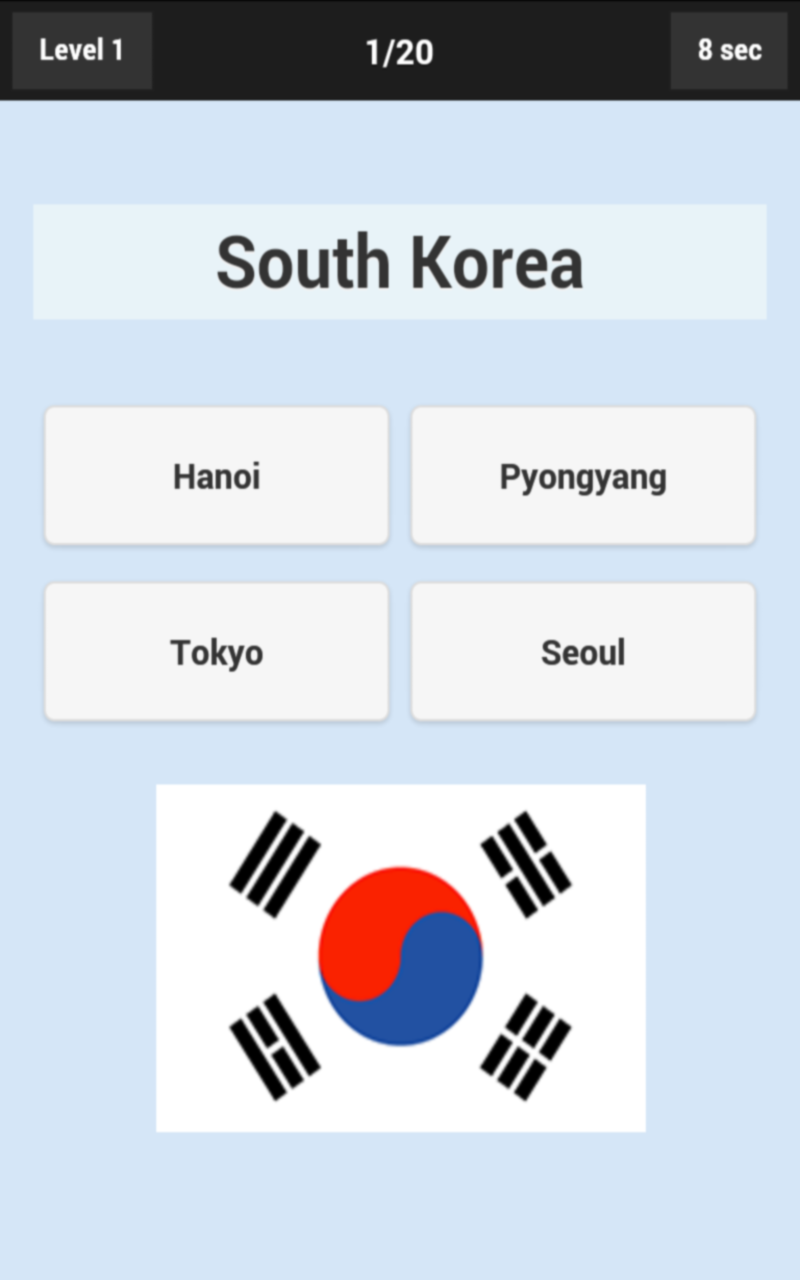 World Capital Cities Quiz - App on Amazon Appstore