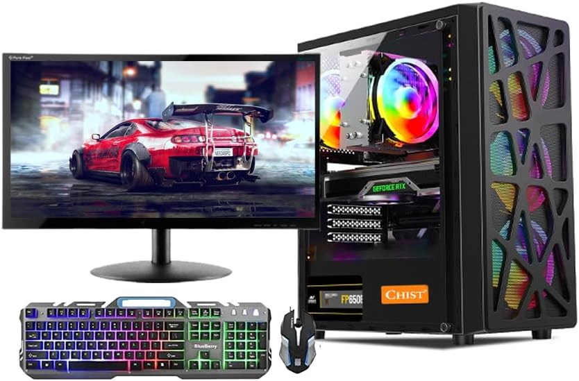 CHIST I5 Gaming pc Full Setup Desktop System Core i5 750 Processor/DDR3 ...