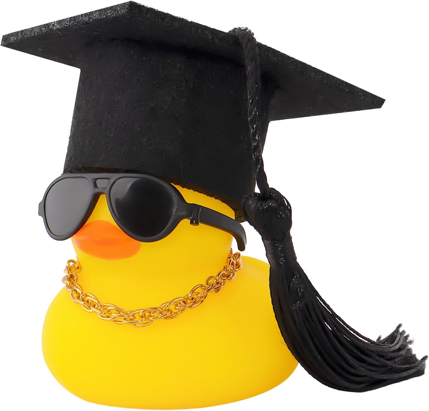 Amazon.com: wonuu 2Pcs Car Rubber Duck for Dashboard Decorations with ...