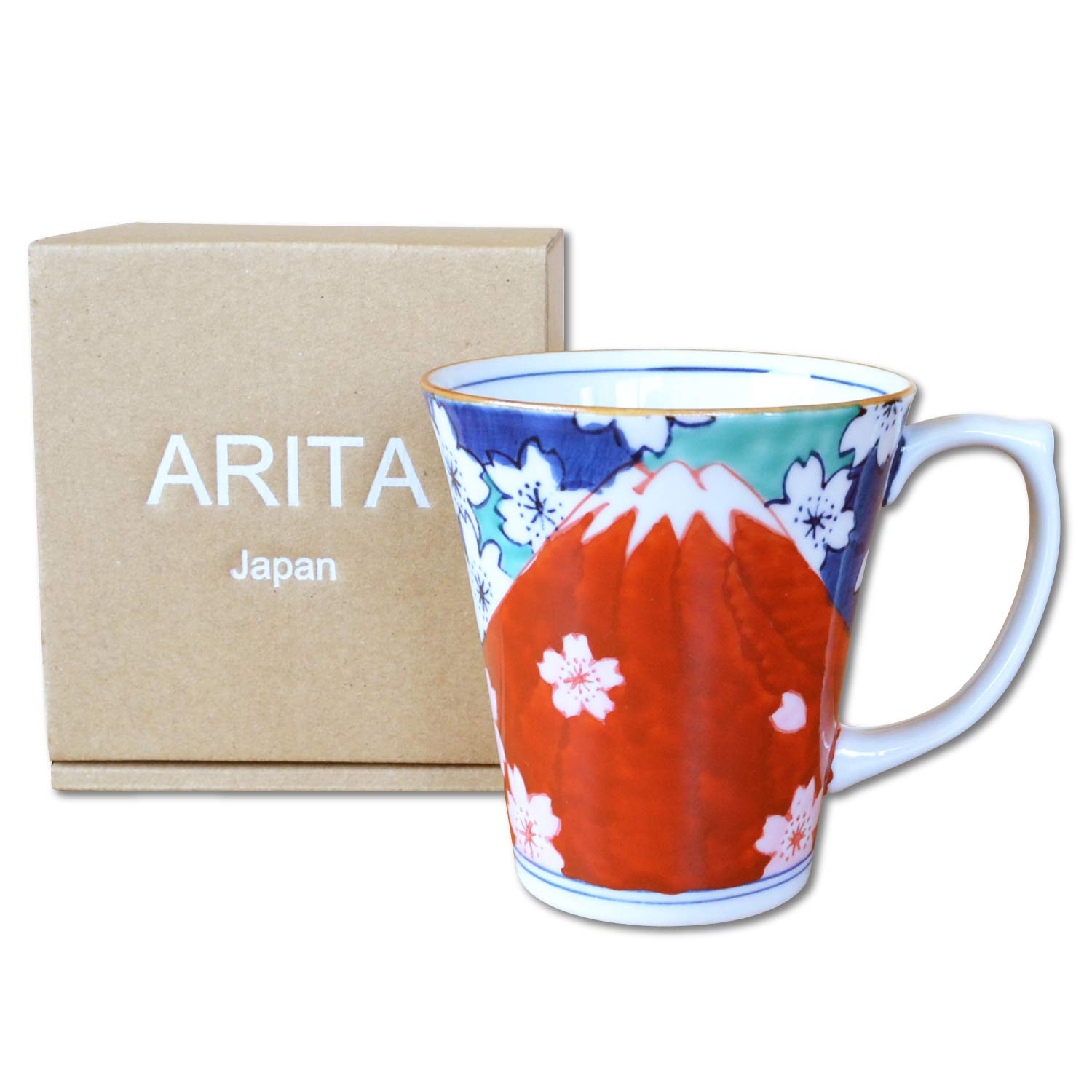Amazon.com | 有田焼やきもの市場 Mug Ceramic Coffee Japanese Arita Imari ware ...