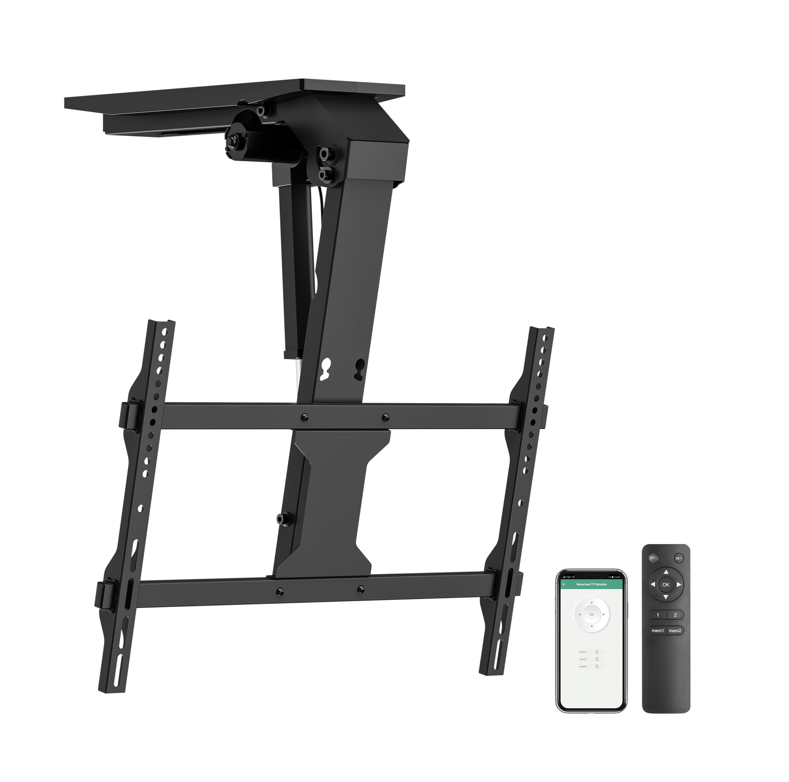 Snapklik.com : ynVISIONDESIGN Motorized Smart Electric TV Ceiling Mount ...