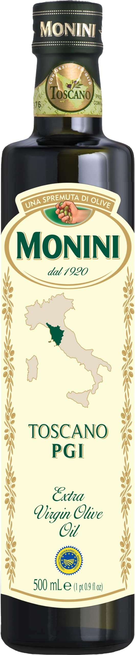Amazon.com : Monini Extra Virgin Olive Oil, 25 oz : Olive Oils ...