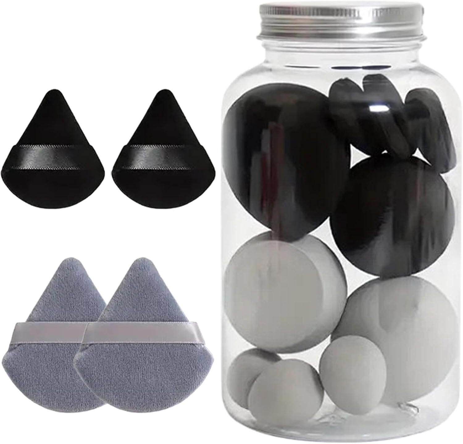 Juego De 14 Esponjas De Maquillaje, Mezcla De Base, Licuadora De ...