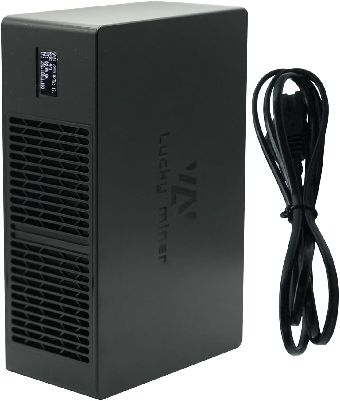 Amazon.com: Lucky Miner LV08 4TH/S Bitcoin Miner Solo Miner SHA-256 ...