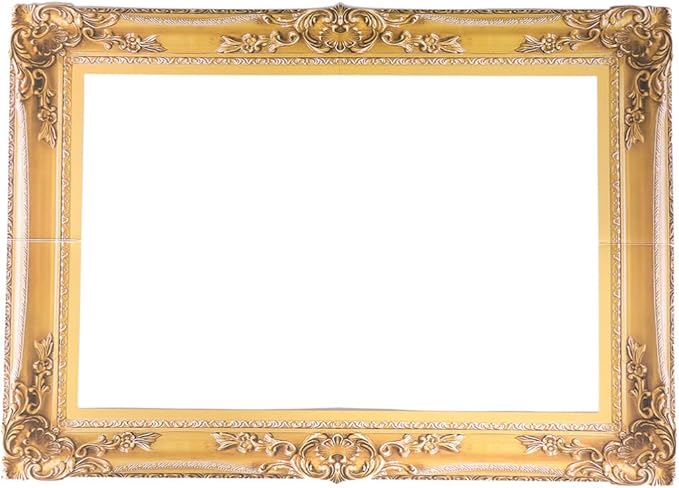 Artibetter Cardboard Selfie Frame Selfie Frame For Event Antique Frame ...
